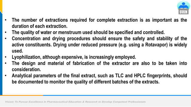 Modern methods of extraction by Dr. Amit Gangwal | PDF | Chemistry ...