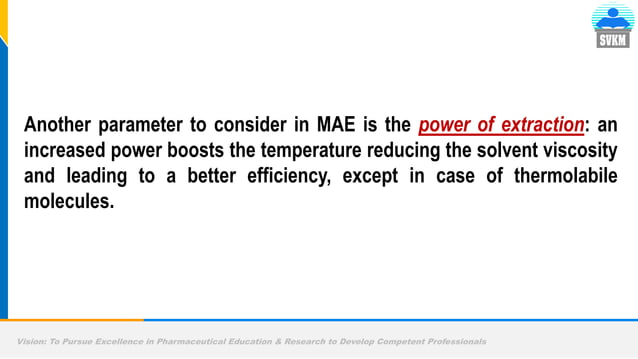 Modern methods of extraction by Dr. Amit Gangwal | PDF | Chemistry ...