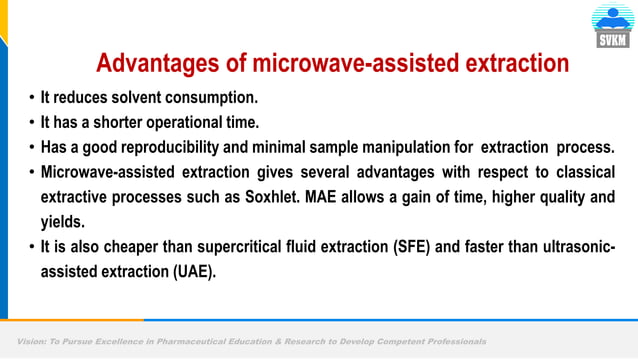 Modern methods of extraction by Dr. Amit Gangwal | PDF | Chemistry ...