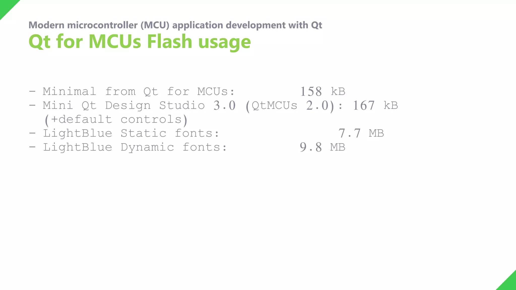 Modern Microcontroller Mcu Application Development With Qt Ppt