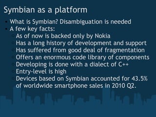 Modern mobile development overview | PPT