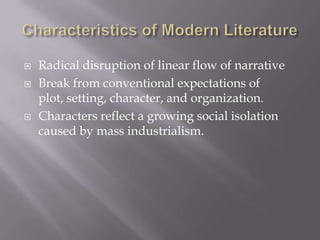 Modern movement | PPTX