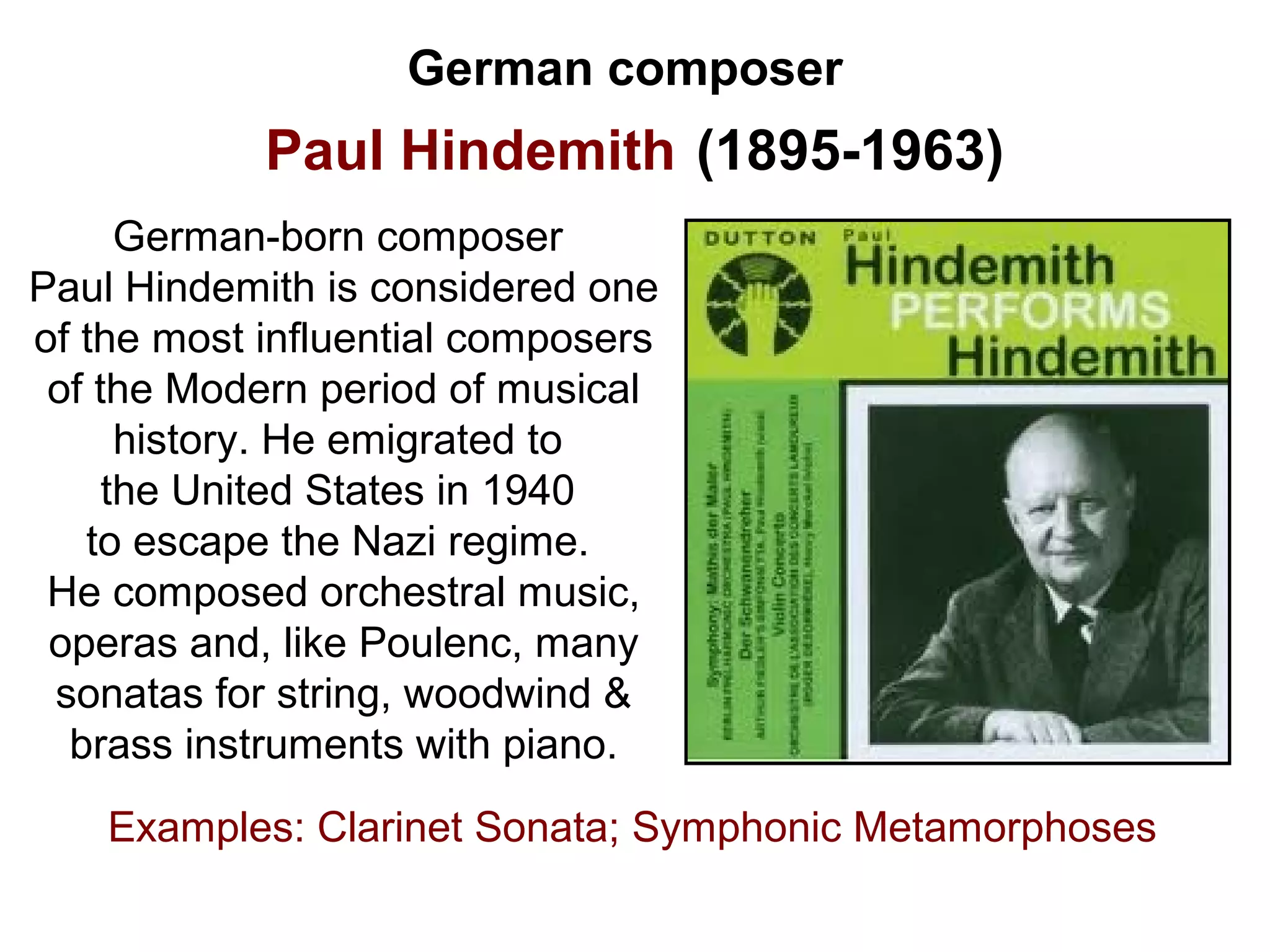 The Modern Period of Musical History | PPT