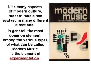 The Modern Period of Musical History | PPT