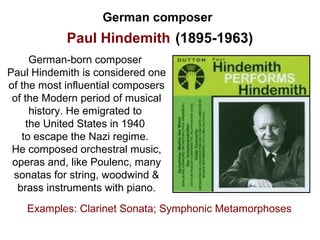 The Modern Period of Musical History | PPT