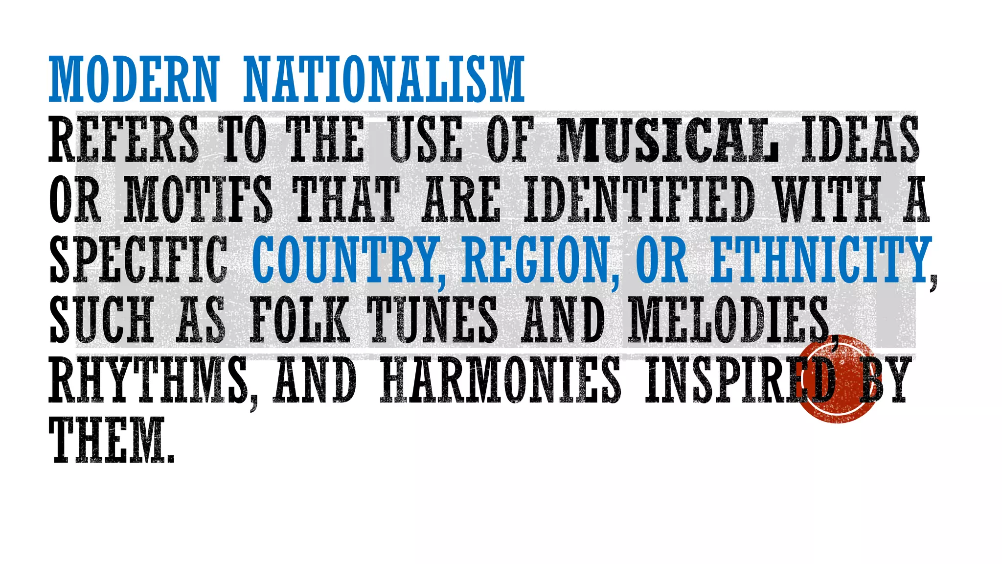 Modern Nationalism Music | PDF