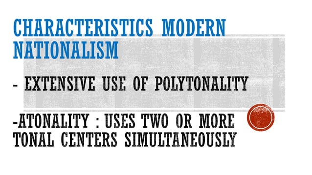 Modern Nationalism Music | PDF