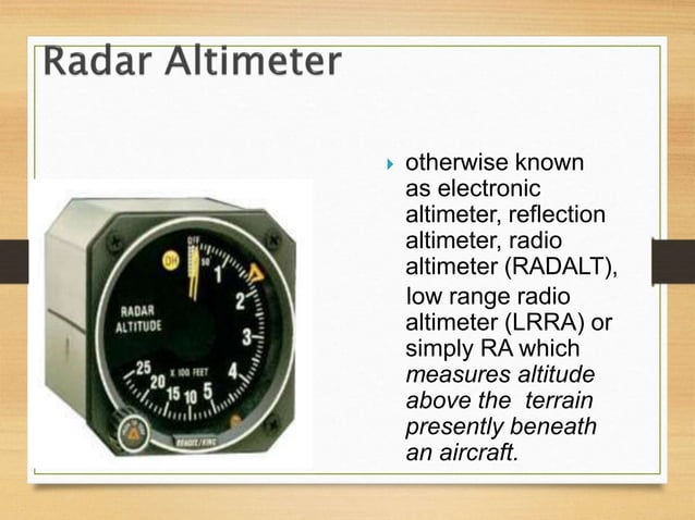 Modern navigational instrument | PPT