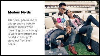 Modern Nerd Pitch Deck - Balind Sieber | PDF | Business | Business and Finance