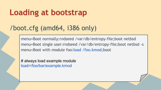 Modern net bsd kernel module | PDF