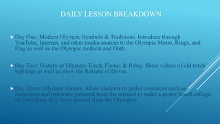 Modern olympic history (1896 present) ci 350 | PPT