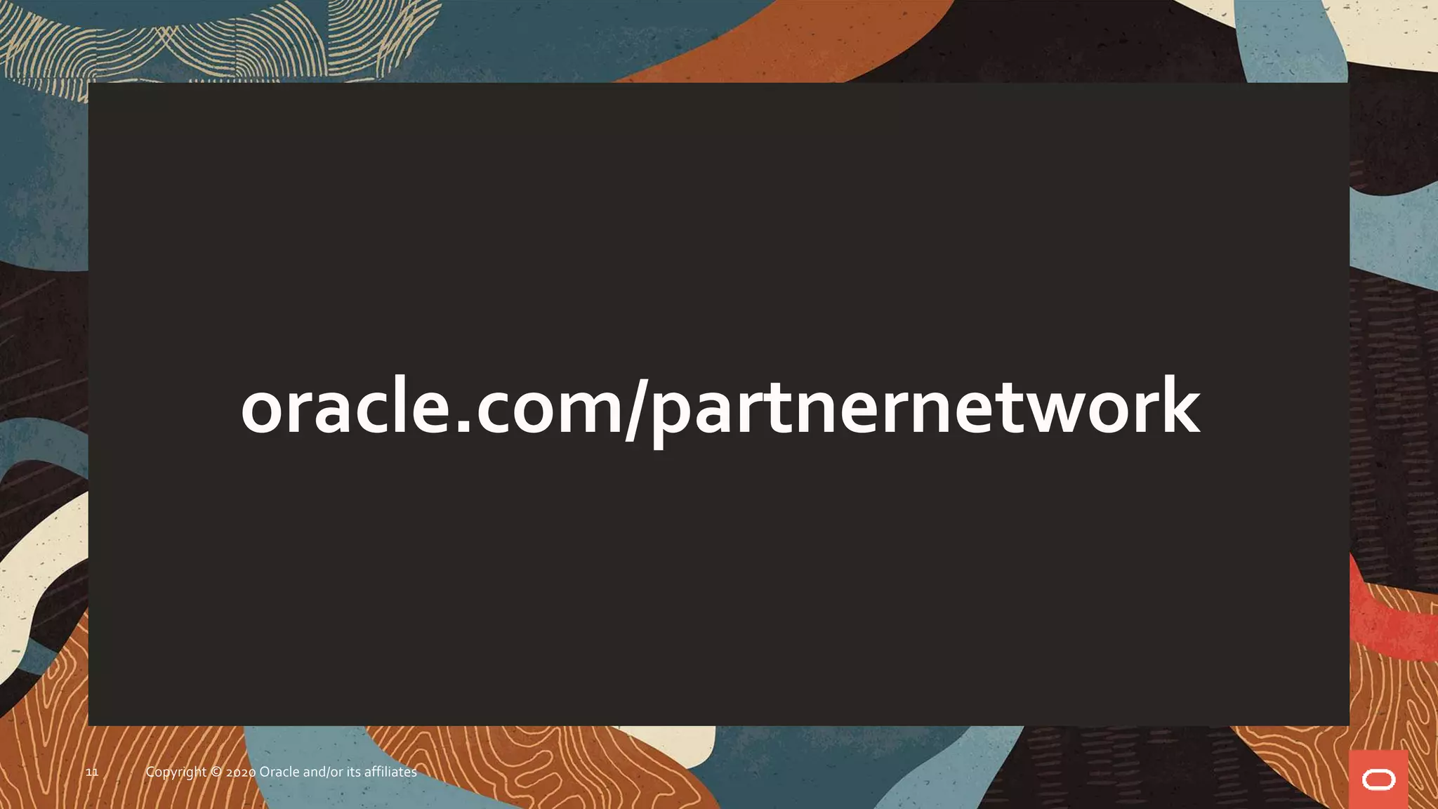 Oracle PartnerNetwork Modernization | PPTX