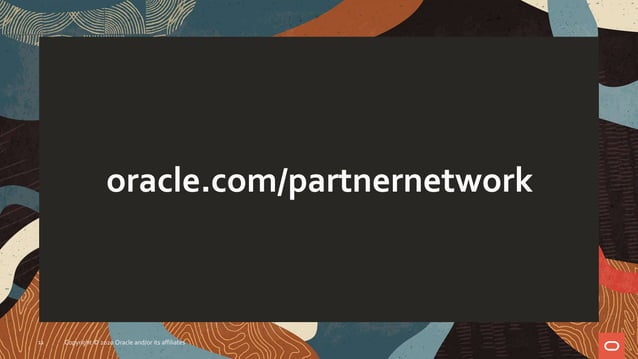 Oracle PartnerNetwork Modernization | PPTX