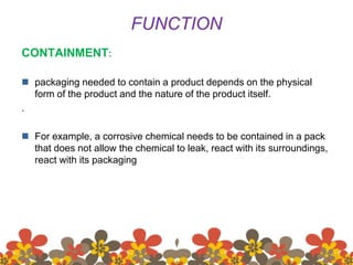 Modern packaging | PPTX