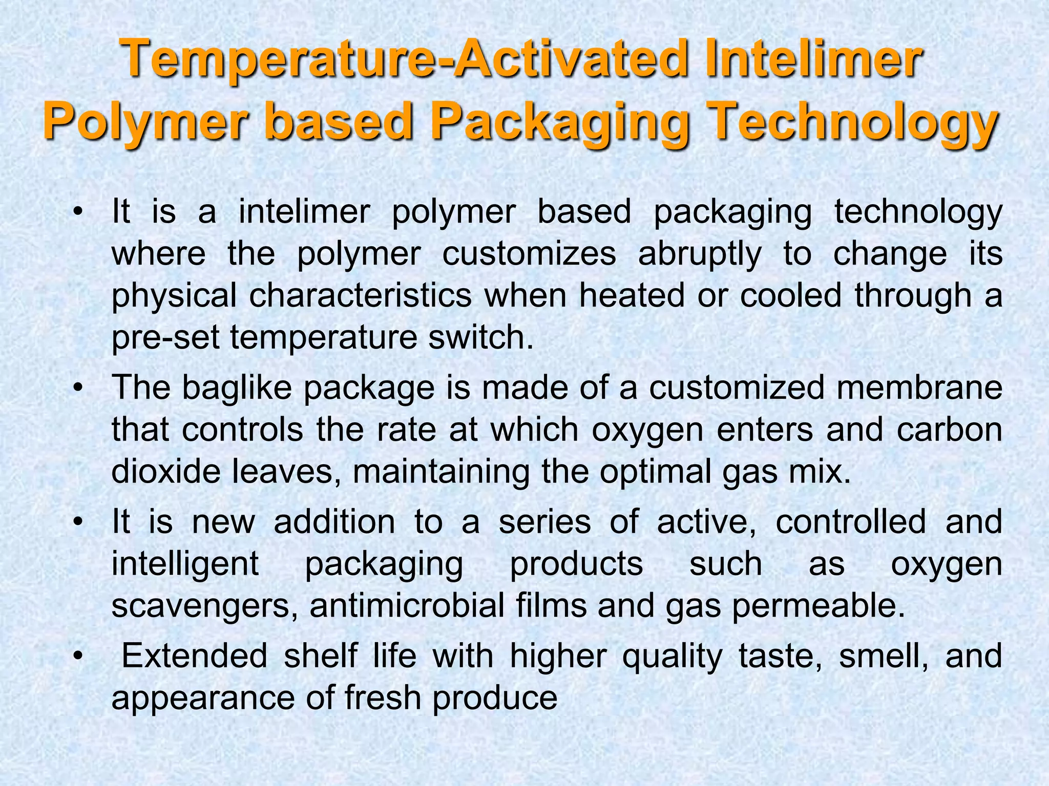 Modern packaging techniques with special reference to banana | PPT