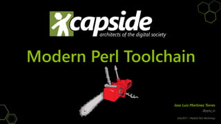 Modern Perl toolchain (help building microservices) | PPT