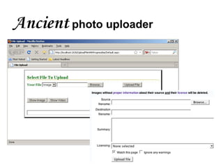 Modern photo uploader | PDF