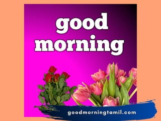 good morning tamil images | PDF