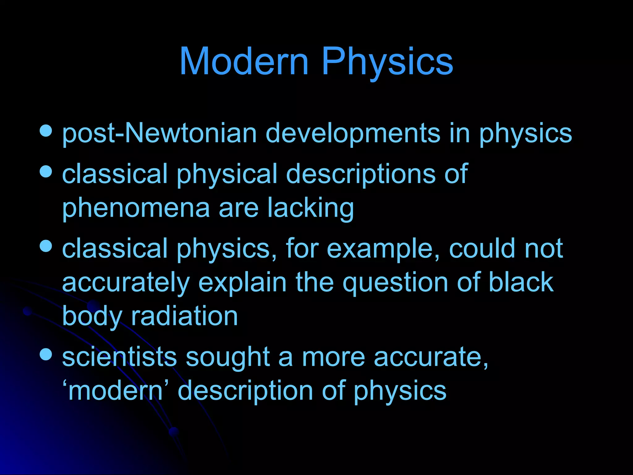 Modern Physics | PPT