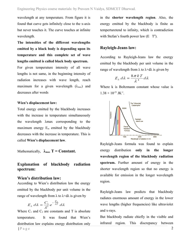 Fundamentals of modern physics | DOC | Physics | Science