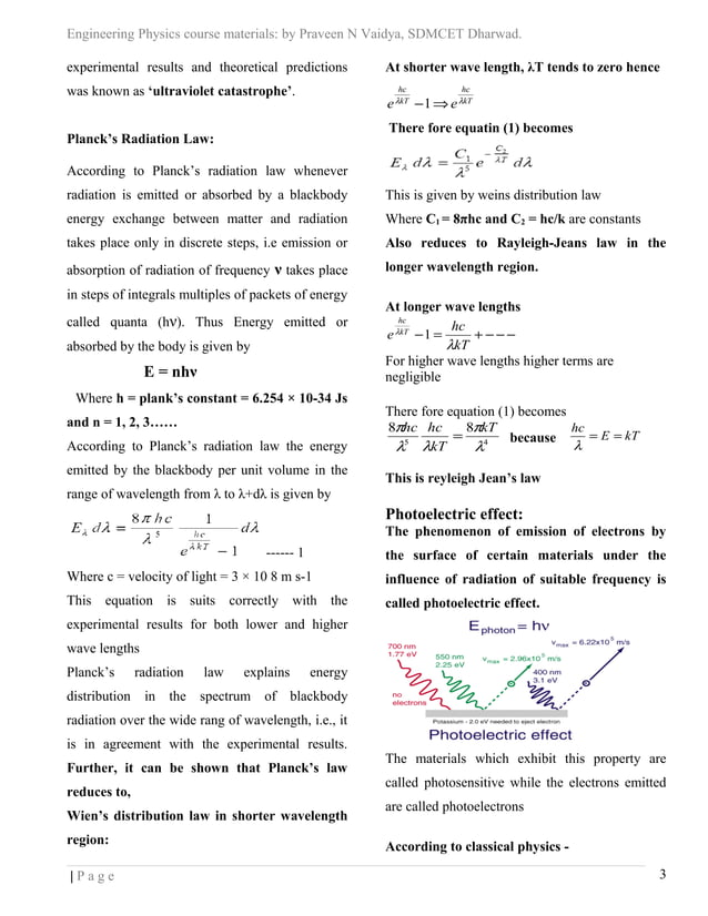 Fundamentals of modern physics | DOC | Physics | Science