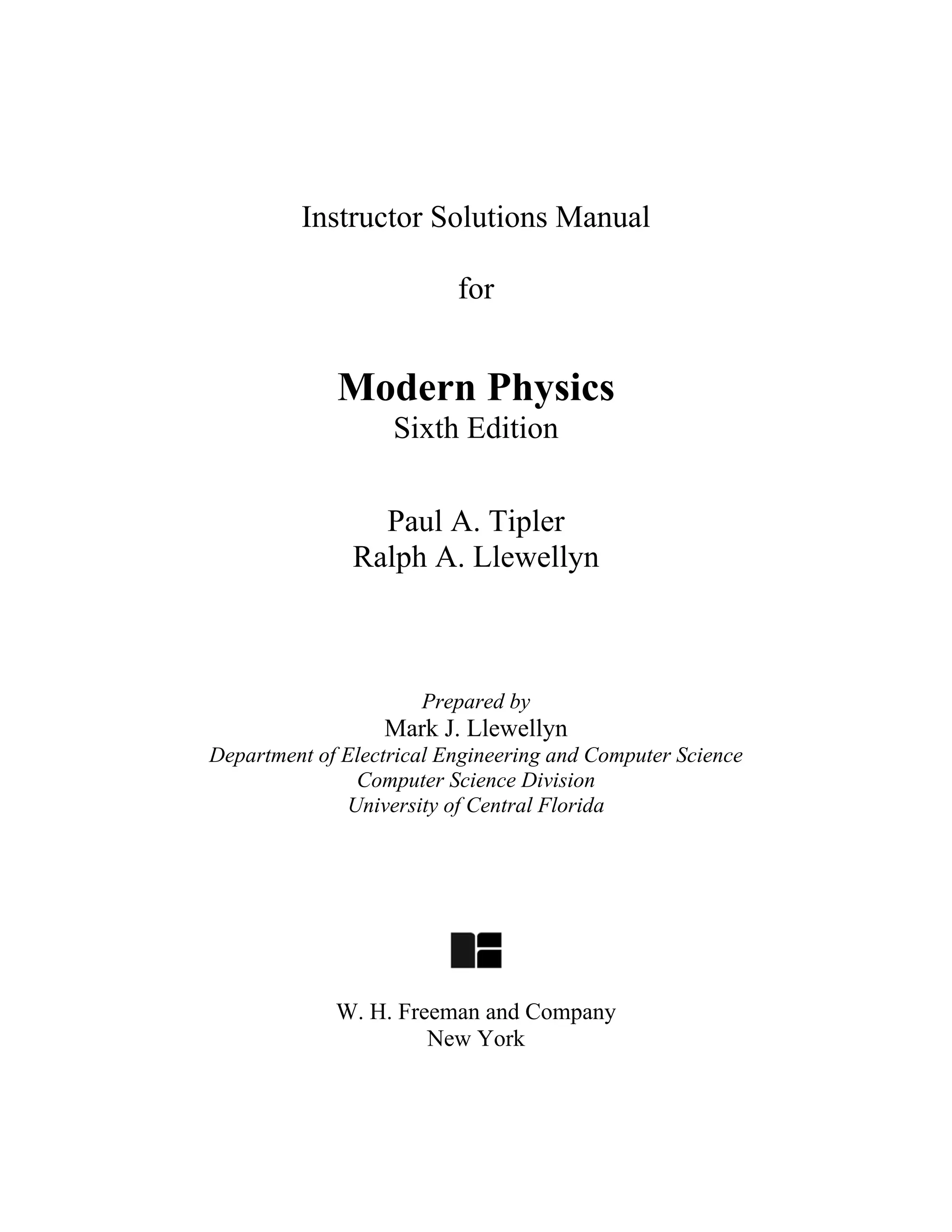 Modern physics paul a. tipler 6ª edição solutio manual | PDF