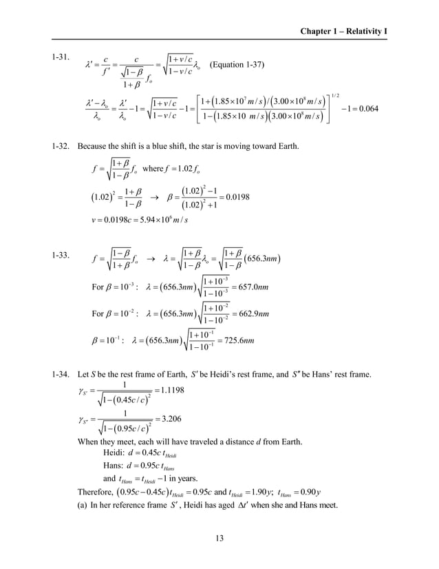 Modern physics paul a. tipler 6ª edição solutio manual | PDF