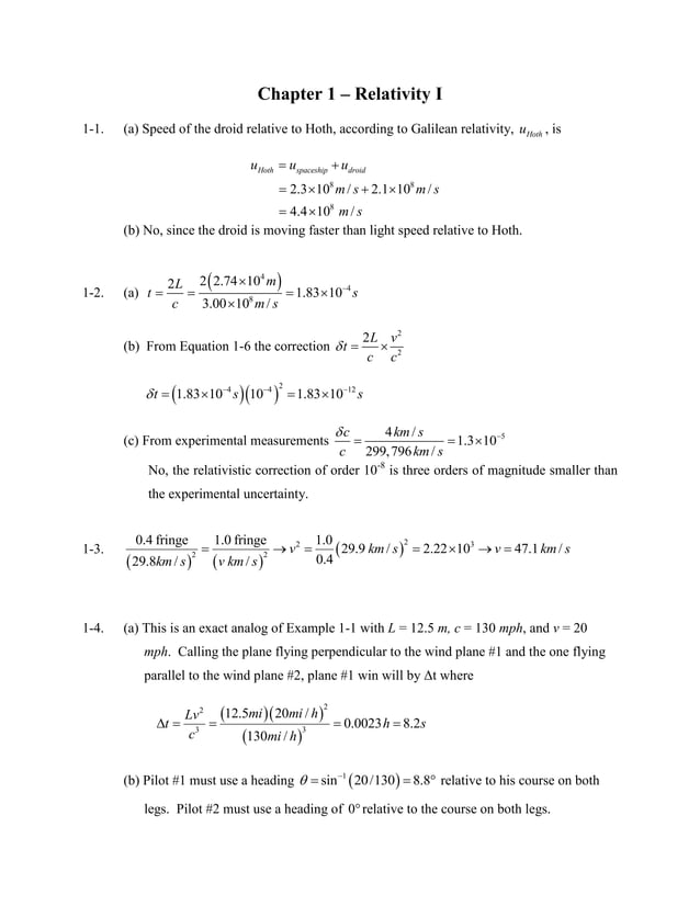 Modern physics paul a. tipler 6ª edição solutio manual | PDF