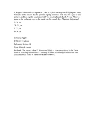 Question Bank for Modern Physics - Felder (New Edition) | PDF