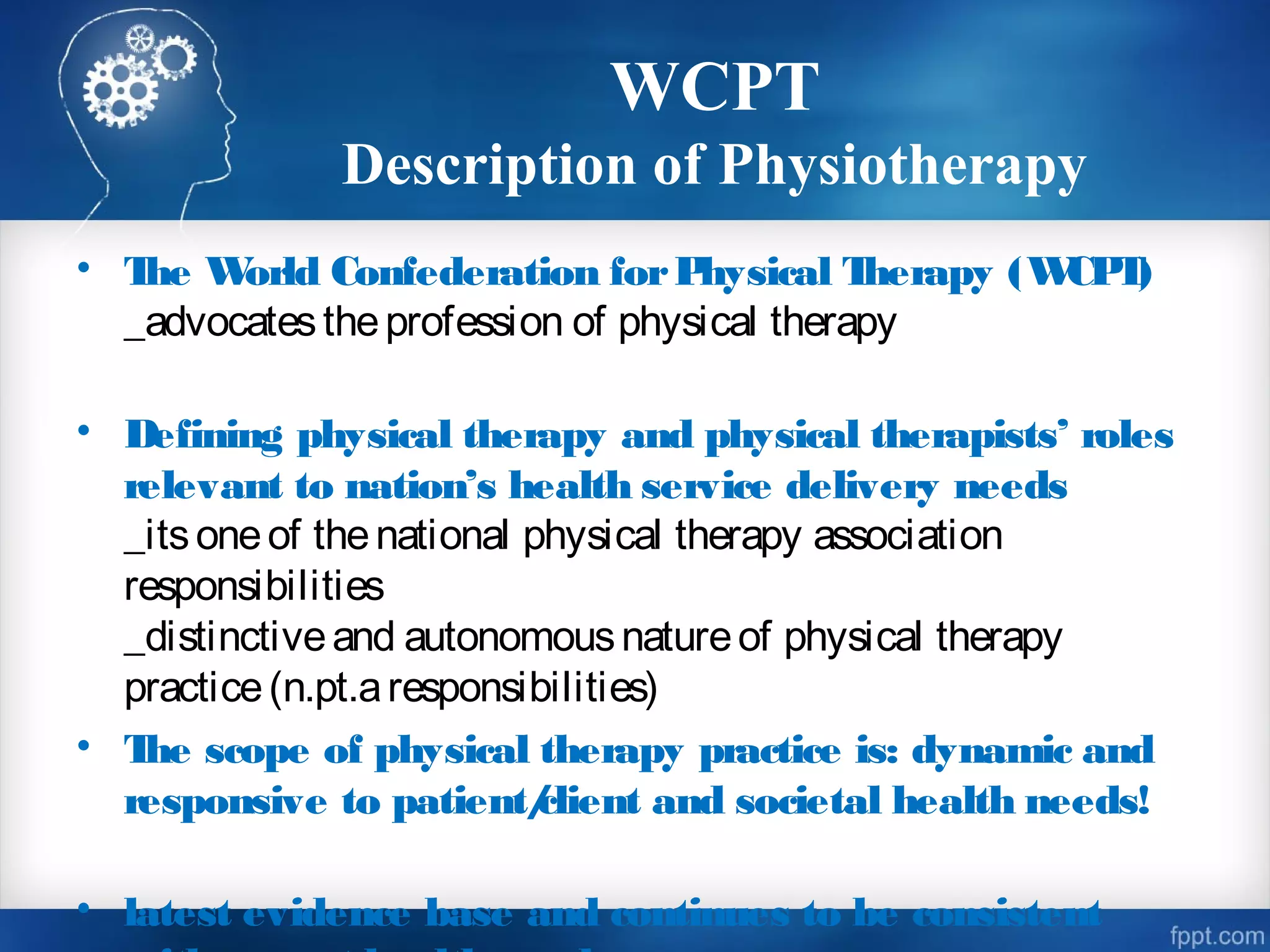 Modern Physiotherapy | PPT