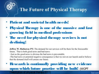 Modern Physiotherapy | PPT