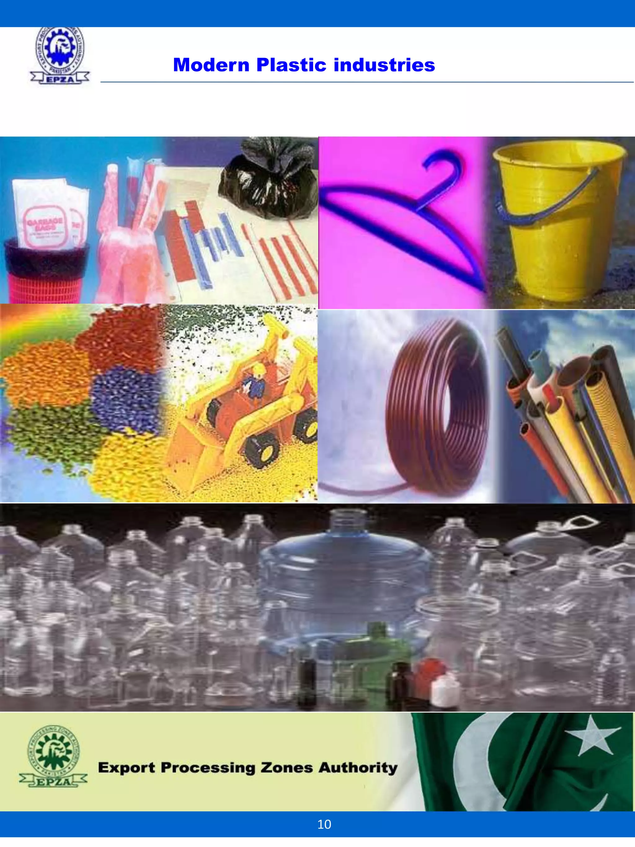 Modern Plasatic Industries-Export Processing Zones Pakistan | PPTX