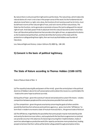 Modern political philosophy | DOCX