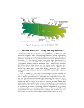 Modern portfolio theory for enrgy mix in ireland | PDF | Stocks and Bonds | Personal Investing
