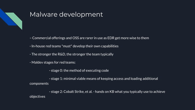 Modern Red Teaming - subverting mature defenses on a budget | PPT