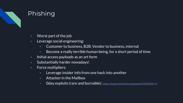 Modern Red Teaming - subverting mature defenses on a budget | PPT