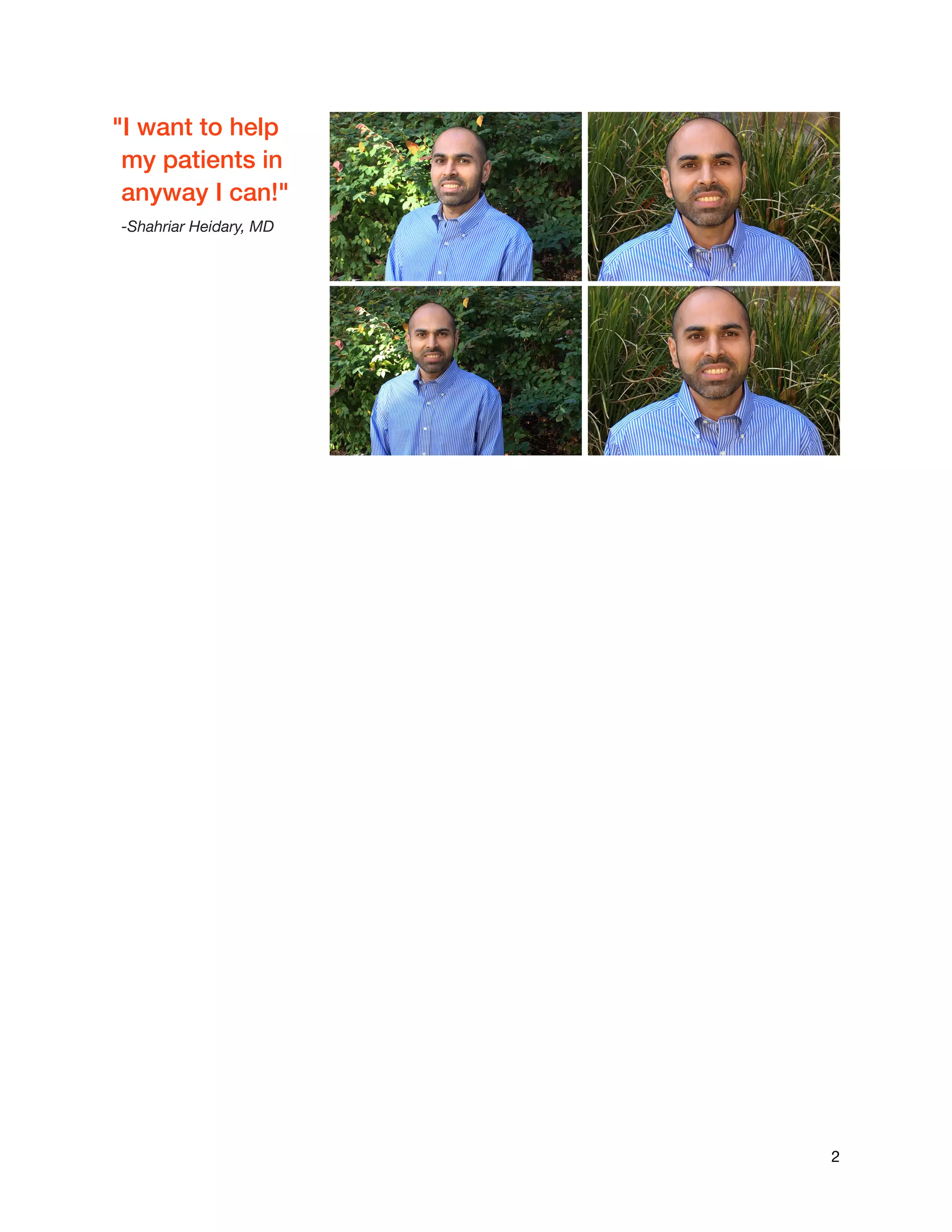 Shahriar Heidary, MD Modern report | PDF