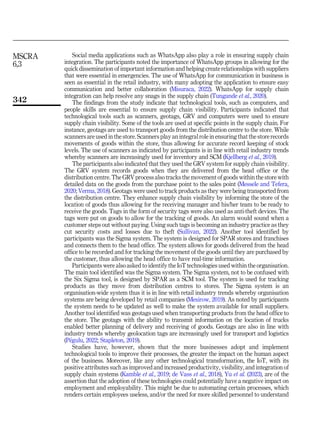 Modern Research Visibility paper on supply chain | PDF