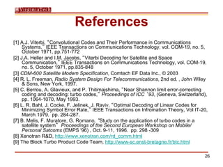 Modern SATCOM Forward Error Correction | PDF