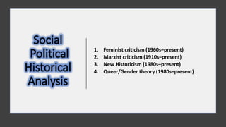 Modern schools of interpretation | PDF