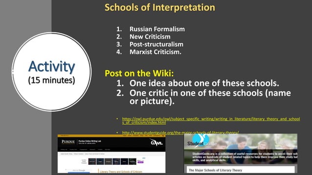 Modern schools of interpretation | PPT