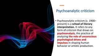 Modern schools of interpretation | PDF