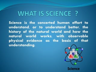 Modern science | PPTX | Science