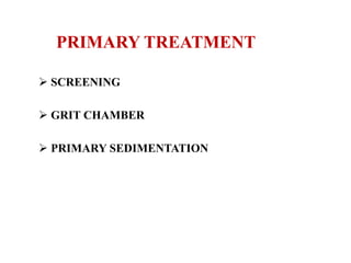 MODERN SEWAGE TREATMENT.ppt
