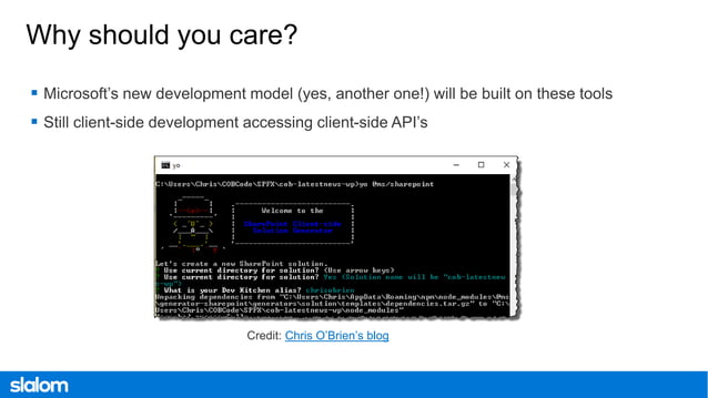 Modern SharePoint Development using Visual Studio Code | PPT