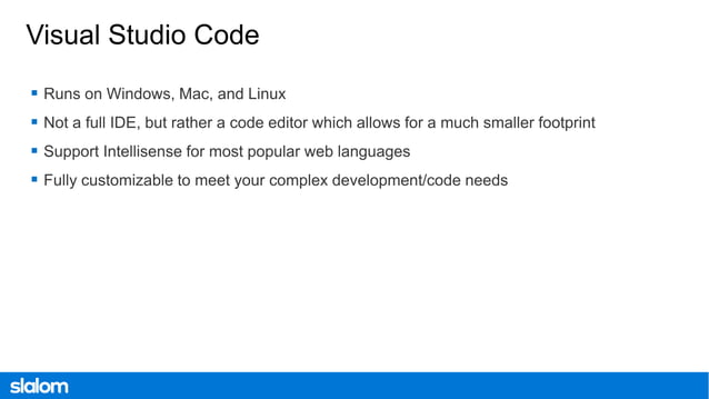 Modern SharePoint Development using Visual Studio Code | PPT