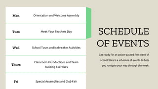 Modern Simple Notebook Middle School-First Week of School.pptx