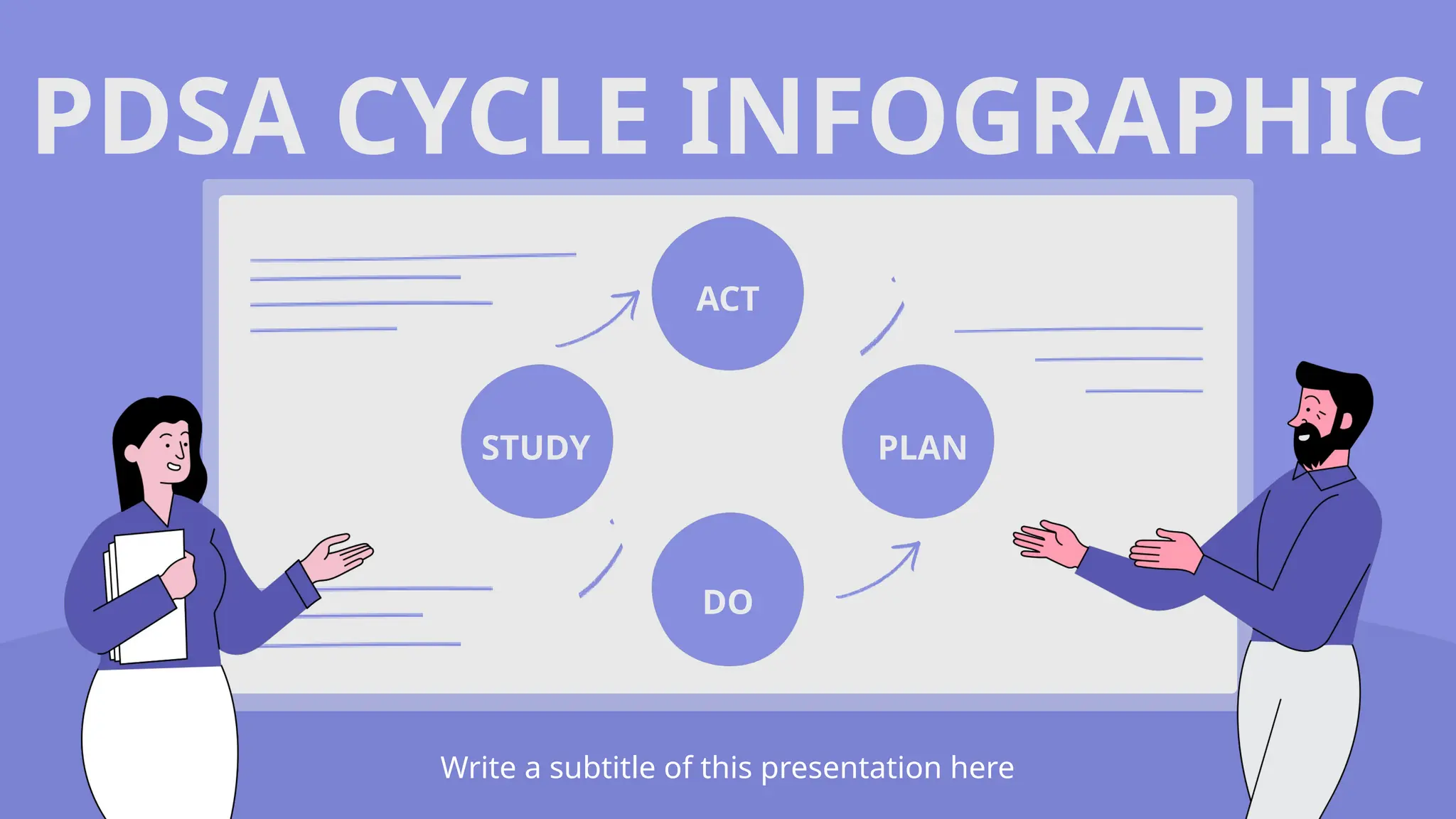 Modern Simple PDSA Cycle Infographic.pptx