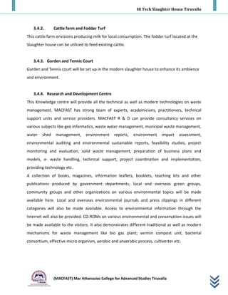 Modern slaughter house tiruvalla 21 12-2012 | PDF