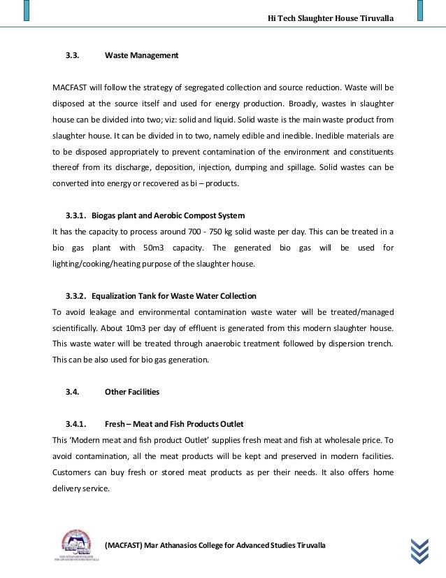 Modern slaughter house tiruvalla 21 12-2012